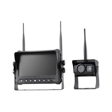 Wireless Cctv Kit Quad View Display With Built-in Dvr - 7" Colour ...