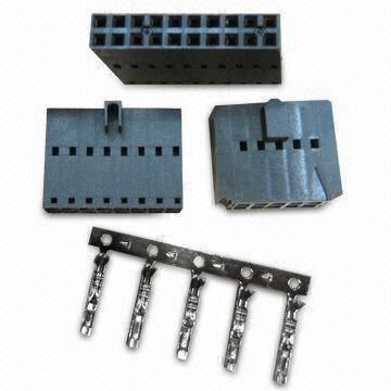 Buy Wholesale Taiwan Center Dual Row Mini Latch Housing With 0.100 X 0. ...