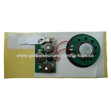 Buy Wholesale China Greeting Card Pre-recorded Sound Module With Double ...