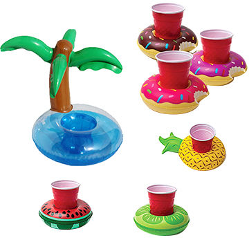 Buy Wholesale China Inflatable Float Beer Bottle Cup, Snacks Holder ...