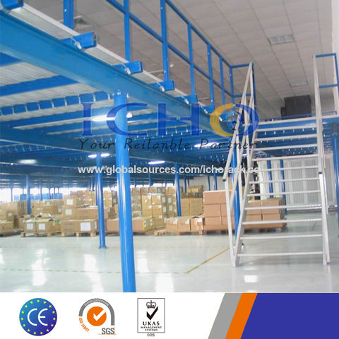 Ce Approved Warehouse Steel Platform For Multi-layer Storage, Platform ...