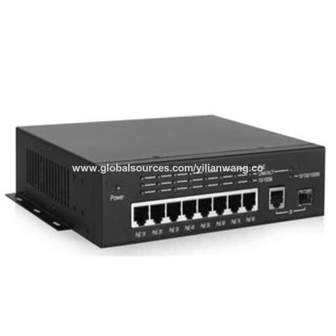 Buy Wholesale China Tx-based Poe 9-port 10/100 Unmanaged Fast Ethernet ...