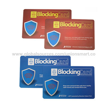 New Rfid Security Card To Protect Your Credit Card And Passport $1.65 ...