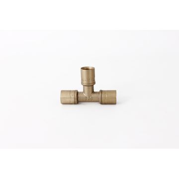 Buy Wholesale China Pe-xc Brass Compression Fitting Equal Tee & Pe-xc Brass Compression Fitting ...