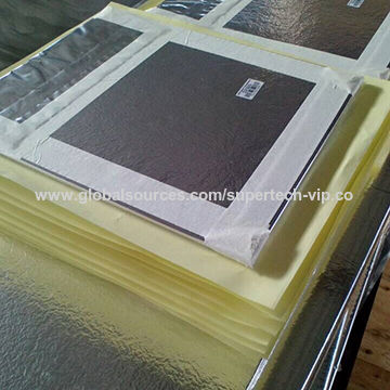 Custom-made vacuum insulation panel with hot melt adhesive tape, easy ...