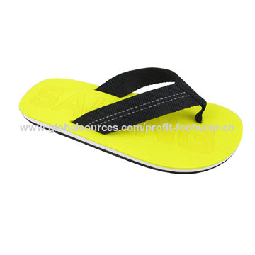Buy Wholesale China Unique Bright Yellow Color Sport Sandals For Men ...
