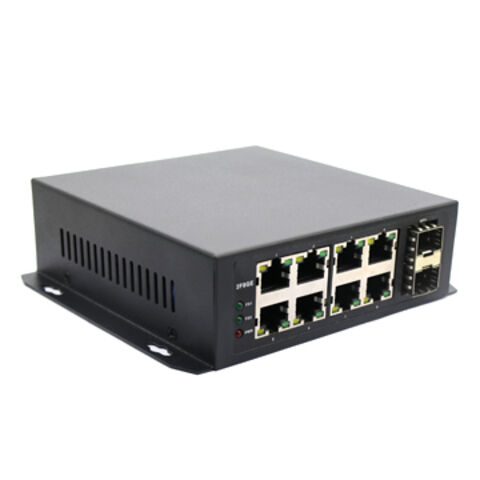 Buy Wholesale China 2 Sfp Slots With 8 Ports Ethernet Fiber Switch ...