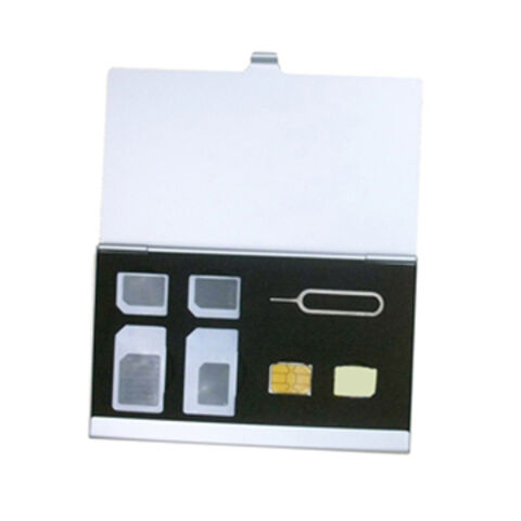 Buy Wholesale Hong Kong SAR Sim Card Holder Set, Packaging With Zinc ...