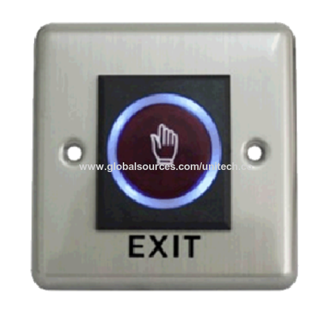 China Infrared Touchless Exit Switch on Global Sources,switch touchless,Touched Exit Switch ...