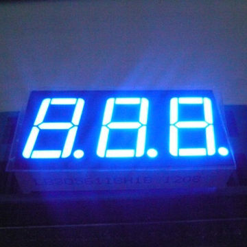 Ultra Blue 0.56-inch 3-digit 7-segment Led Display For Temperature, Air ...