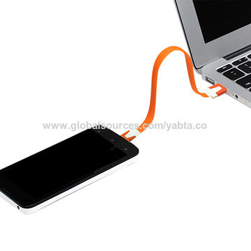 Buy Wholesale China Power Bank/pvc Noodle/flat Short/20cm Micro Usb ...