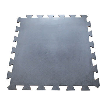 Buy Wholesale China Rubber Gym Mat With Lock Catch, Anti-slip, 1cm ...