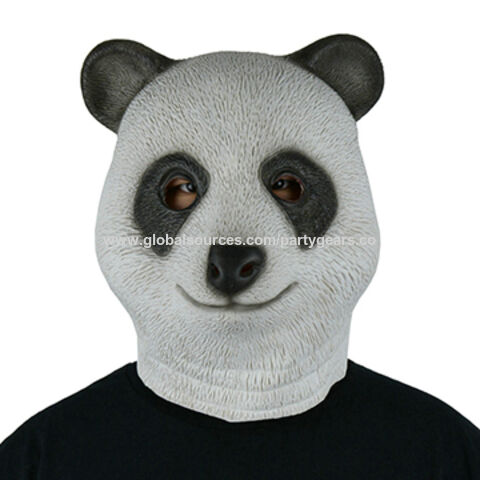 Buy Wholesale China New Design Smart Panda Latex Party Mask For ...