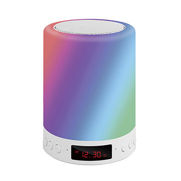 Buy Wholesale China Alarm Clock Rainbow Colors Portable Touchable ...
