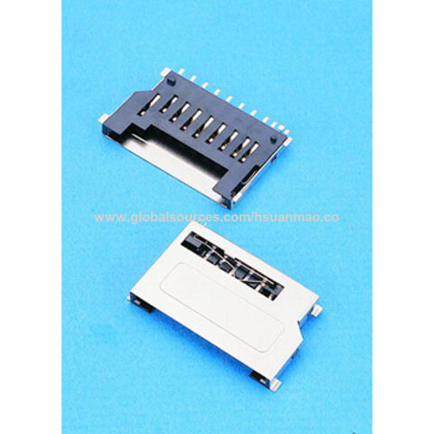 Taiwan SD Memory Card Socket Connector, 9-pin Short Type on Global ...
