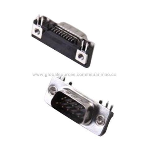 D-sub PCB SMT Right Angle for Notebook, Slim Type, d-sub d-sub ...