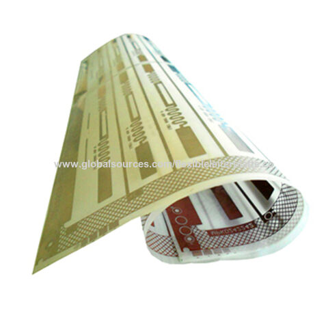 China Ultra-thin Flexible PCB Assembly Single Side with PET Substrate ...