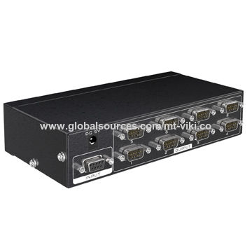 ChinaBidirectional Transmission DB9 Pin 8-port Serial Splitter RS232 ...