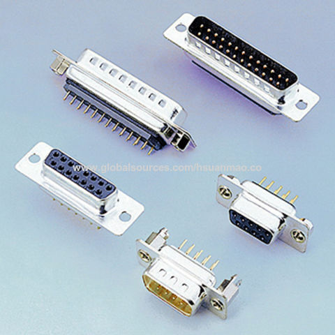 Buy Wholesale Taiwan D-sub Pcb Dip Straight Type (stamped Pin) With Emi ...