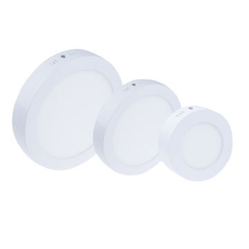 Buy Wholesale China Surface Mounted Led Panel Light, Round 12w Ac85 ...