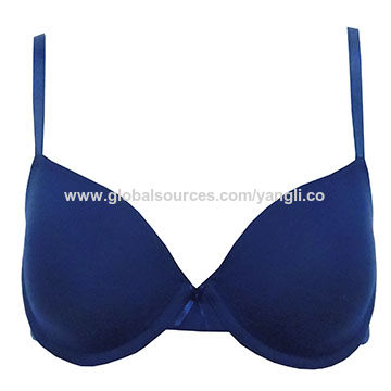 Buy Wholesale China Lady's Bra And Ladies Bra In Solid Color & Lady's ...