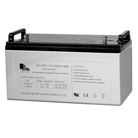 Oem Deep Cycle Batteries 6fm120 Medium-size Chargeable Battery For ...