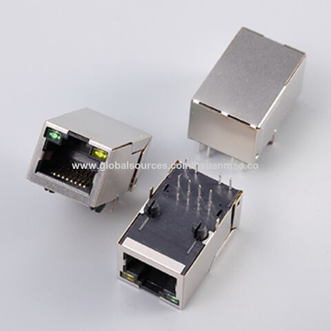 Buy Wholesale Taiwan C0081 Series Rj45 (8p8c) Transformer Modular Jack ...