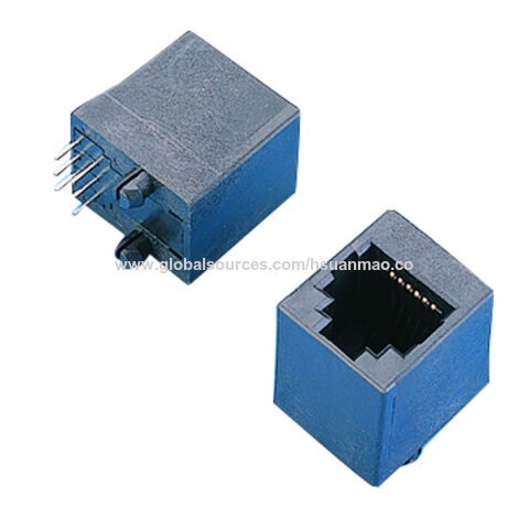 Taiwan Top Entry Modular Jack Unshielded Type Panel Stop Option on ...