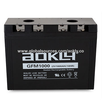 Buy China Wholesale 2v/1000ah,vrla Deep Cycle And Long Using Life. Good ...