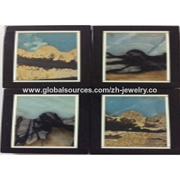 Buy Wholesale China Double-faceted Intarsia Gemstone Jasper Jewelry ...