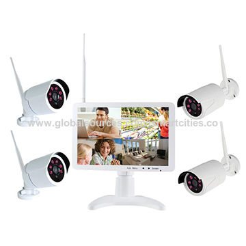 Buy Wholesale China Digital Wireless 10.1" Lcd Combo 4ch Nvr Kits & Lcd ...