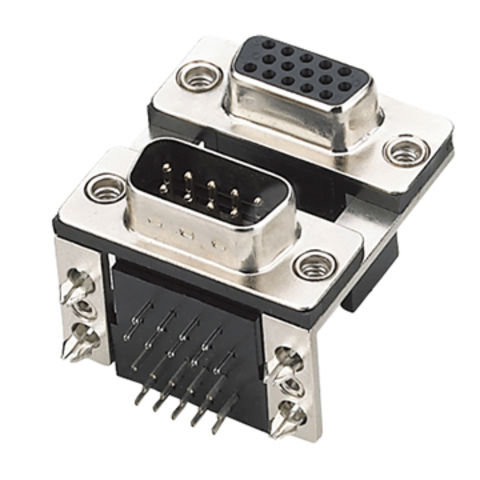 Buy Wholesale China D-sub Stack Connector 15-pin Female To 9-pin Male ...