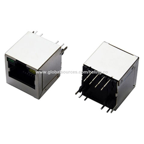 Buy Wholesale China 8p8c Modular Jacks, Rj45, Vertical, Shielded, With ...