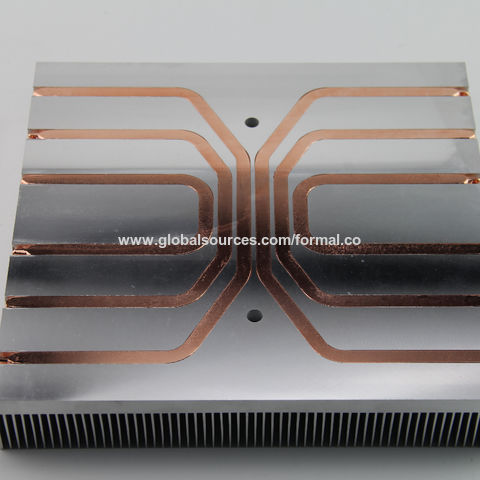 Buy Wholesale China Skiving Fin Copper Pipe Aluminum Heat Sink Uniform ...
