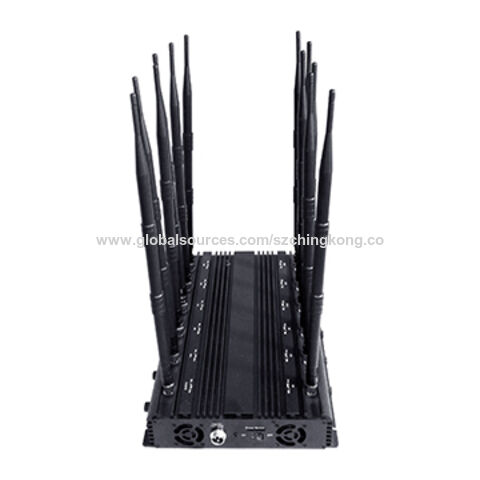 Buy Wholesale China Wi-fi Jammer With 12 Antennas 3g/4g Lte/wimax Gps ...