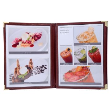 Buy Wholesale China Western Restaurant Menu Covers 10 View Wholesale ...
