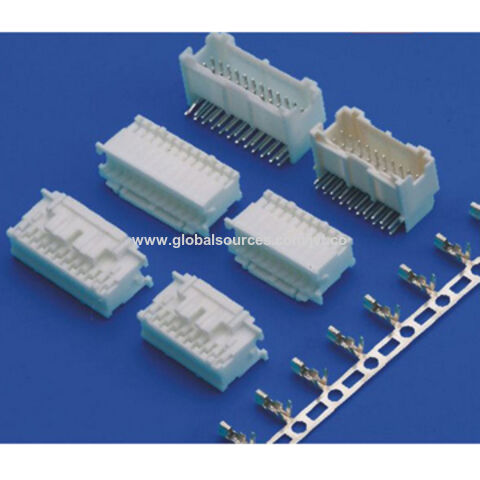 China JVT PAD 2.0mm Double Row Wire to Board Crimp Style Connector with ...