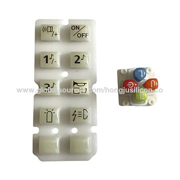 Buy Wholesale China Membrane Keypad, Silicone Material, Customized ...