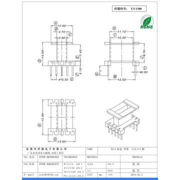 Buy Wholesale China Ee13-10 Transformer Bobbin Vertical Bakelite Bobbin 5-5pin & Ee13-10 ...