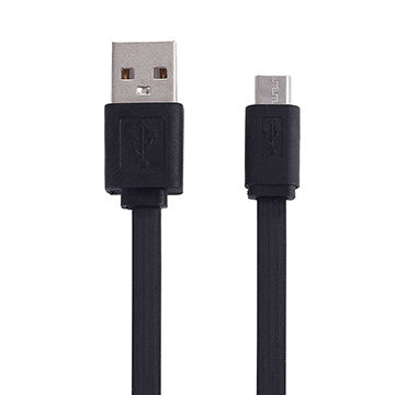 Buy Wholesale China Flat Micro Usb Charger Data Cable & Flat Micro Usb ...