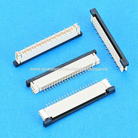 Bulk Buy Taiwan Wholesale 1.0mm Zif/smt/ffc/fpc Connector, Upper ...