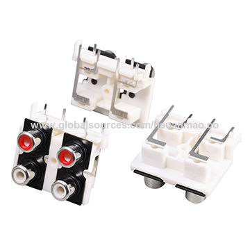 Buy Wholesale Taiwan RCA Jack PCB Connector 4(2x2)Ports, 6(2x3)Port DIP ...