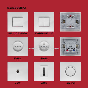 Wall Switch - Ingelec Design - Ourika Series - French Type - Buy China ...