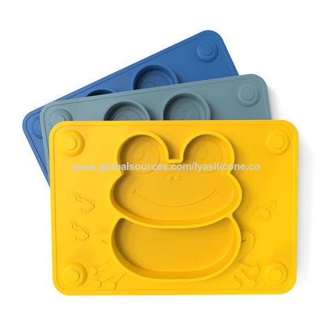 Buy Wholesale China Frog Food-grade Silicone Plate Toddler Kids ...