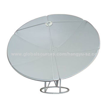 Buy Wholesale China C-band 150cm Satellite Dish Antenna, 34.5db C-wave ...