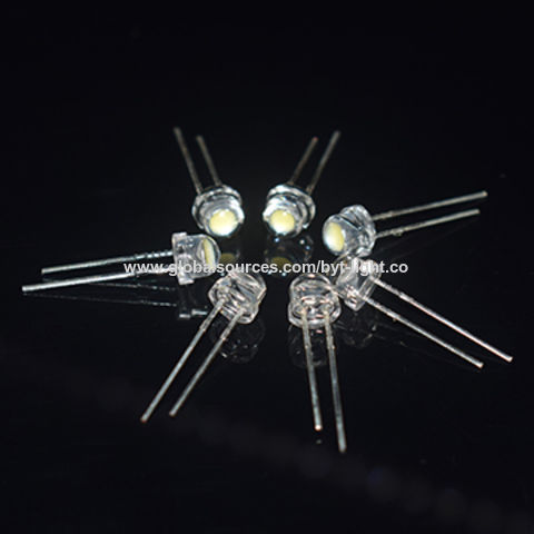 Buy Wholesale China 5mm Straw Hat White Led 23-25lm High Brightness ...