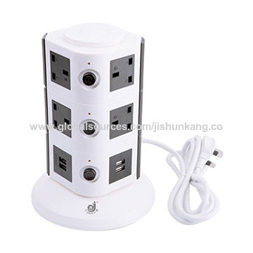 Buy Wholesale China Jsw-613ku2 High-quality Tower Extension Socket, Uk ...
