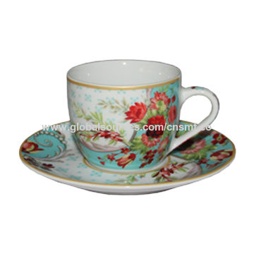 Buy Wholesale China 220cc Porcelain Cup And Saucer, Dishwasher And ...