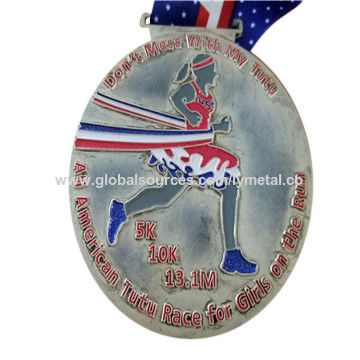Buy Wholesale China 2017 Running Medals With Ribbon & Running Medals at ...