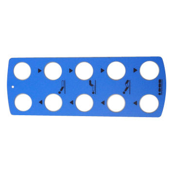 Buy Wholesale China Membrane Graphic Overlay Control Panel With Led ...